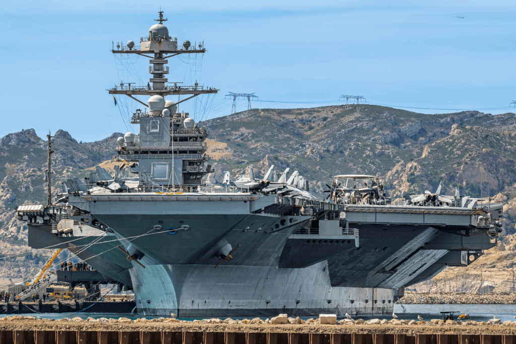 A bord du CVN-78 USS GERALD R. FORD - Le site des passionnés d'Aviation
